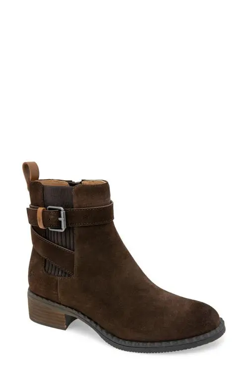 Gentle Souls Bolton Bootie - Chocolate Suede