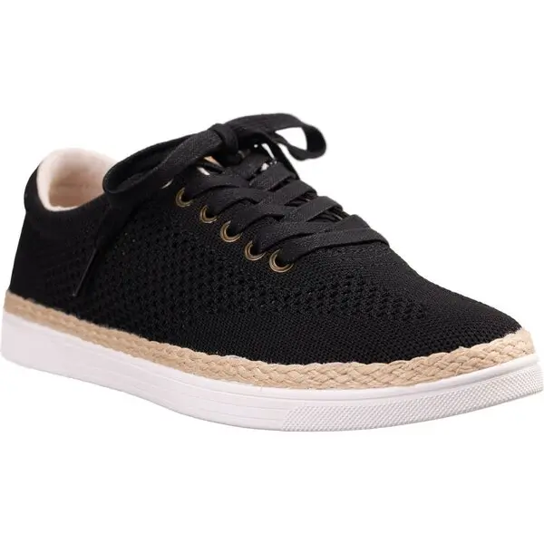 REVITALIGN Macey Perforated Sneaker - Black