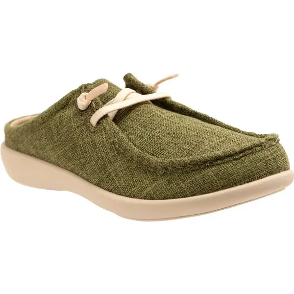 REVITALIGN Carefree Clog - Olive