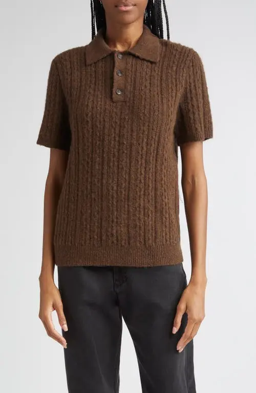 MAISON MARGIELA Wool-blend Polo Sweater