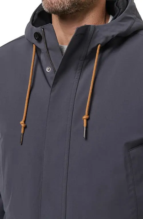 Travis Mathew Mountain Pass Waterproof Hooded Long Jacket