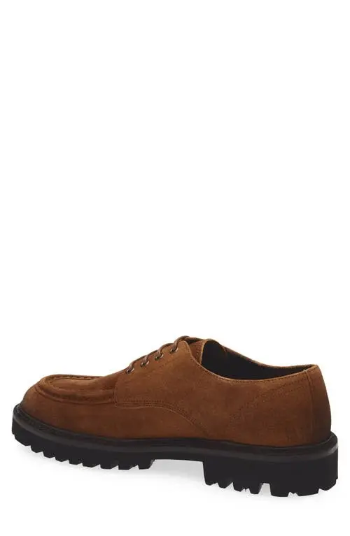 BOSS Julio Lugged Moc Toe Suede Derby