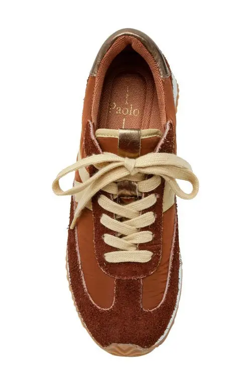 Linea Paolo Kaisa Sneaker - Chocolate/buttermilk/bronze
