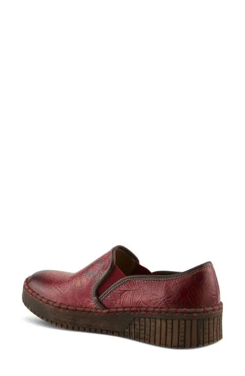 SPRING STEP SHOES Priela Slip-on Sneaker - Red Multi