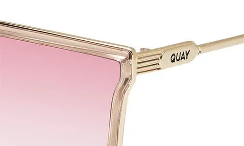 Quay Nightfall Adorned Gradient Shield Sunglasses