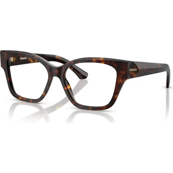Burberry 54mm Cat Eye Optical Glasses - Brown
