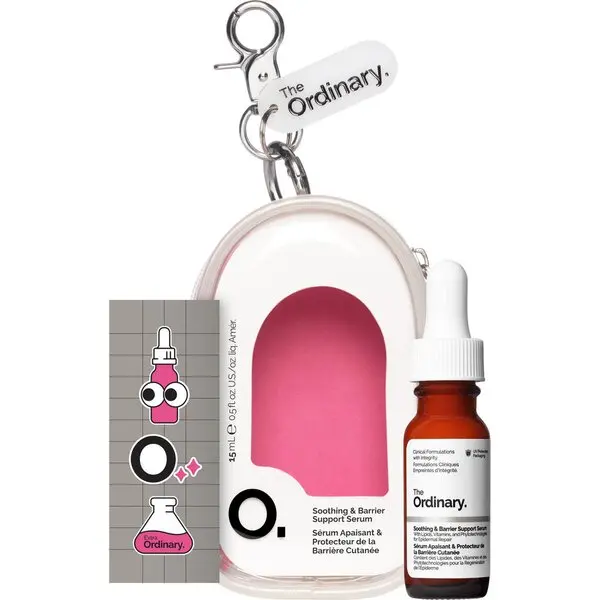 THE ORDINARY Soothing & Barrier Support Serum & Keychain Pouch Set - No Color