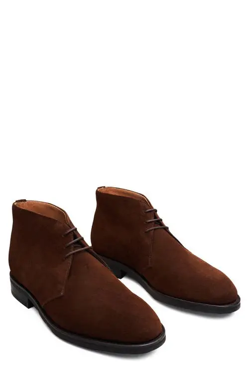 MORJAS The Chukka Boot - Medium Brown Suede