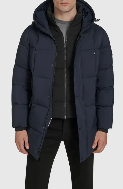 Andrew Marc Millstream Parka - Ink