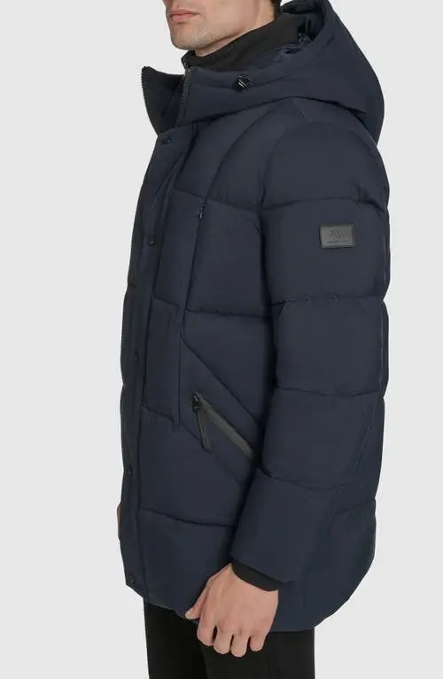 Andrew Marc Millstream Parka - Ink