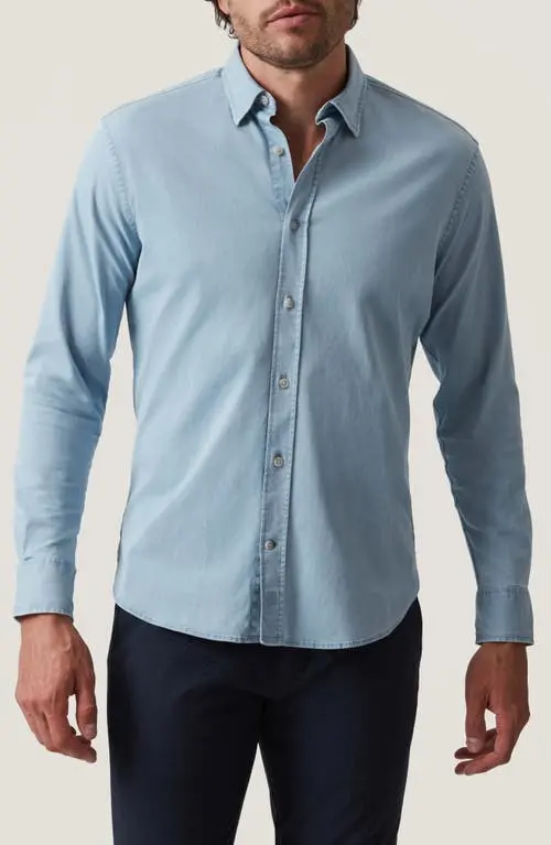 34 Heritage Faded Denim Button-up Shirt