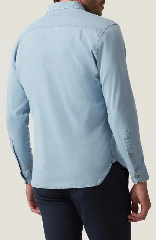34 Heritage Faded Denim Button-up Shirt