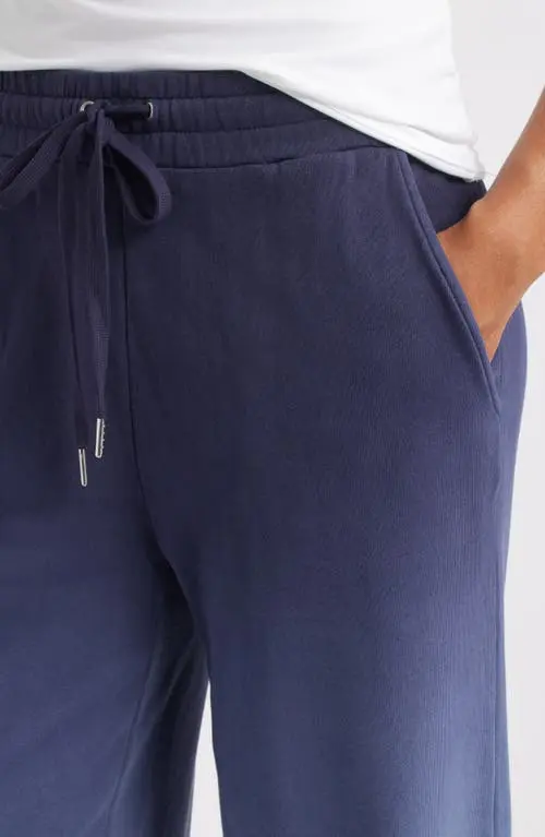 CITY BLUES Ombré Dip Dye Drawstring Lounge Pants - Navy
