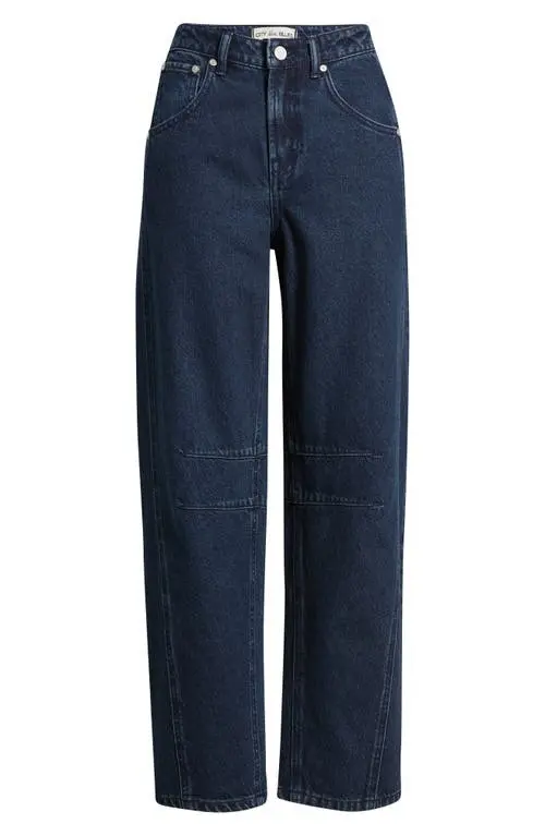 CITY BLUES High-waist Barrel Jeans