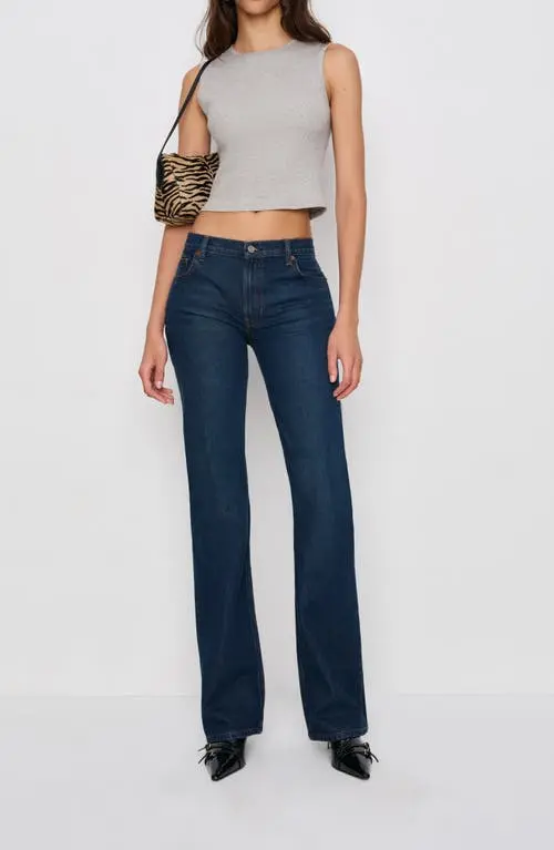 REFORMATION Sharon Mid Rise Bootcut Jeans