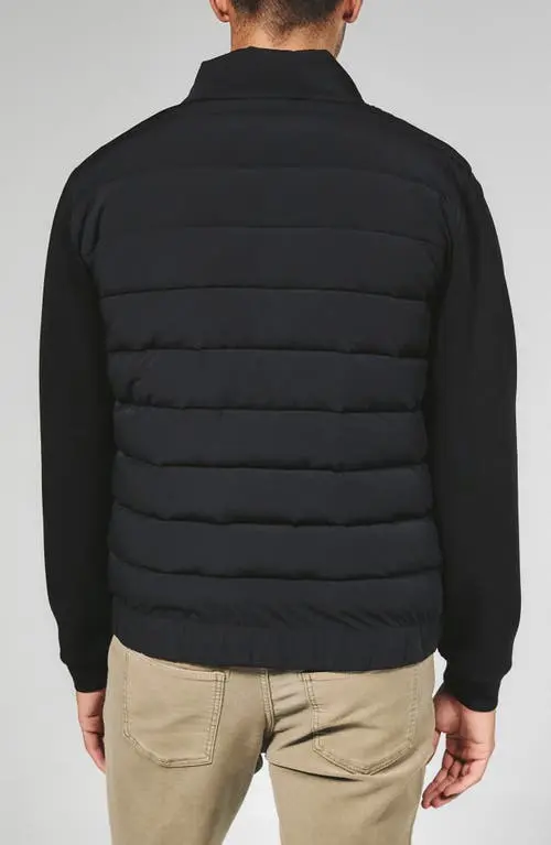 7 Diamonds Puffer Jacket - Black