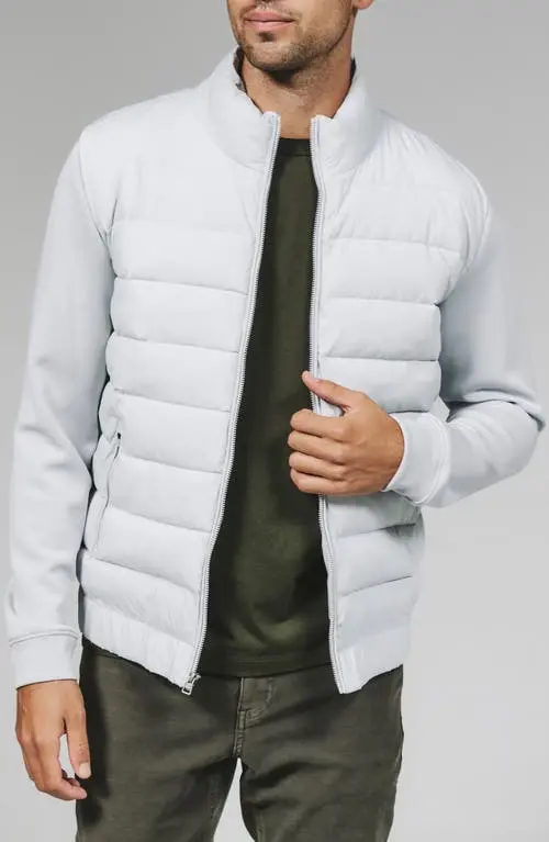 7 Diamonds Puffer Jacket - Platinum
