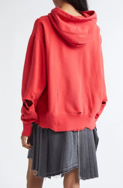 KURO Rip & Repair French Terry Hoodie