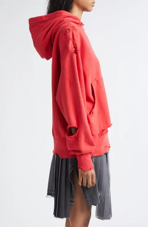 KURO Rip & Repair French Terry Hoodie