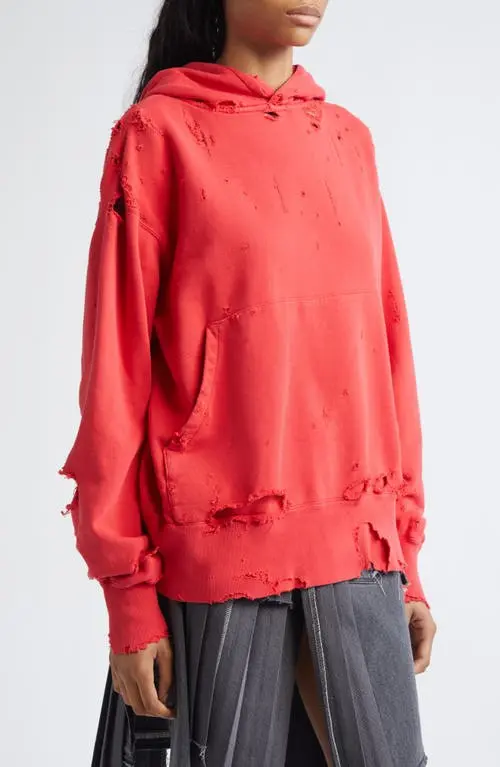 KURO Rip & Repair French Terry Hoodie