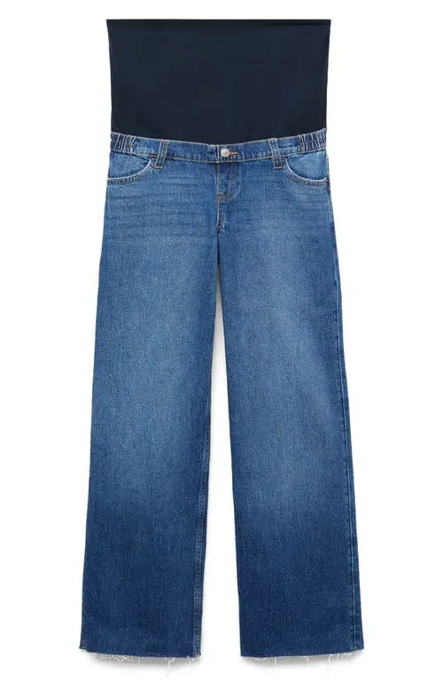 Mango Over-the-bump Wide Leg Maternity Jeans