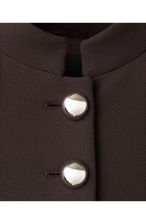 Mango Button Front Jacket