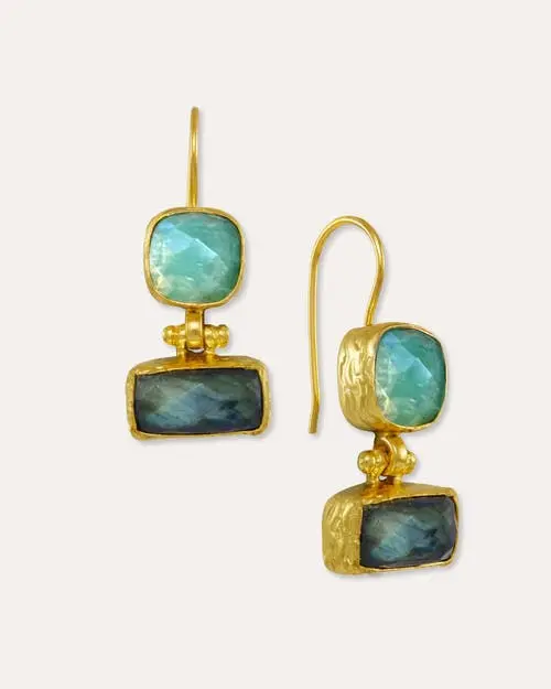OTTOMAN HANDS Nerissa Drop Earrings - Gold