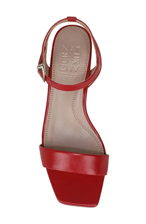 Naturalizer Hana Ankle Strap Sandal - Red