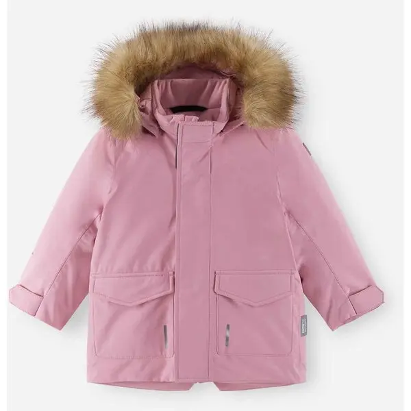 REIMA Tec Winter Parka - Grey Pink