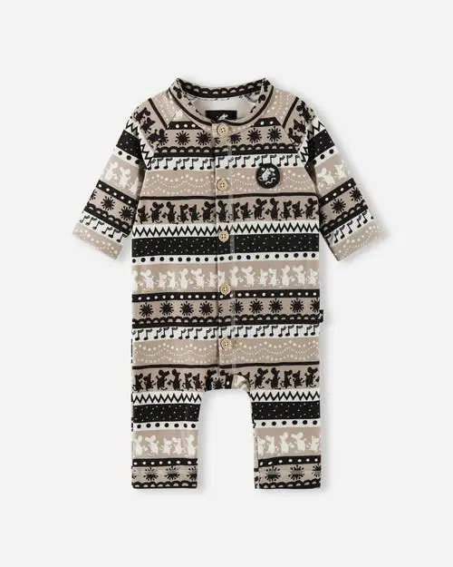 REIMA Warm Romper Suit - Black