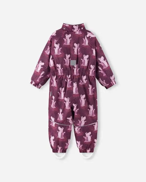REIMA Toddler's Winter Overall - Deep Purple