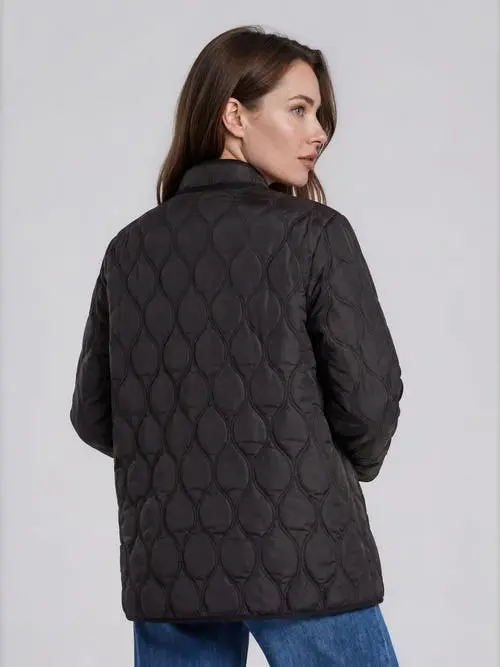 MASAI COPENHAGEN Long Sleeve Padded High Neck Coat