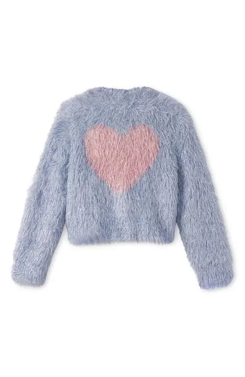 HATLEY Glitter Heart Cardigan
