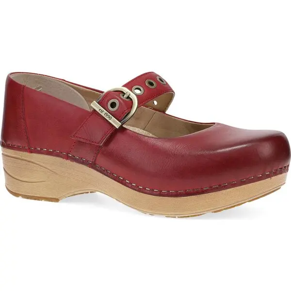 Dansko Xp 2.0 Mary Jane Clog - Red