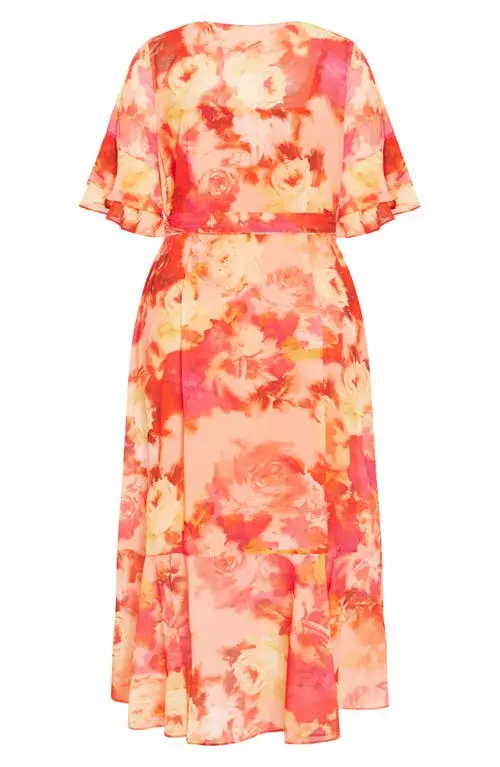 City Chic Sierra Wrap Maxi Dress