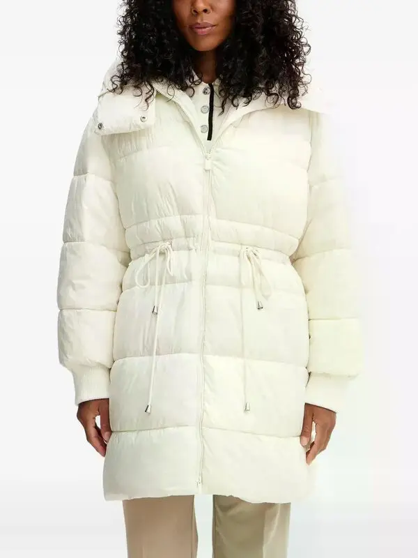 Pinko Padded Coat - White