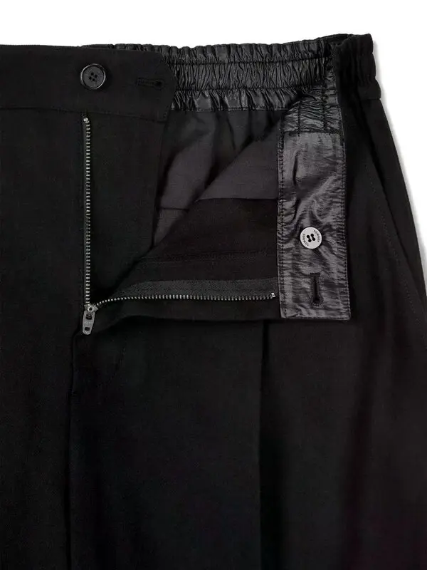 STUDIO TOMBOY Pleated Trousers With Button Fastening