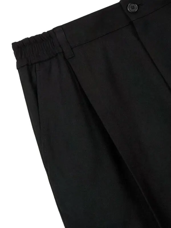 STUDIO TOMBOY Pleated Trousers With Button Fastening