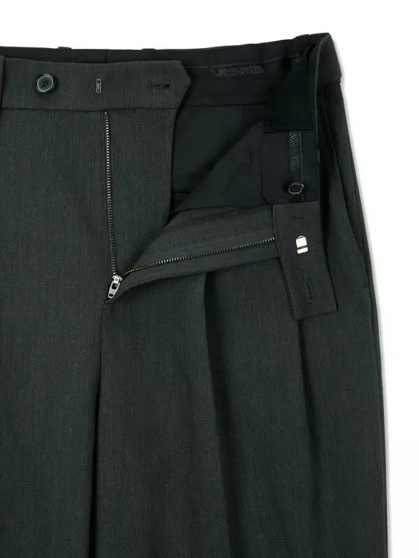 STUDIO TOMBOY Button-fastening Pleated Trousers