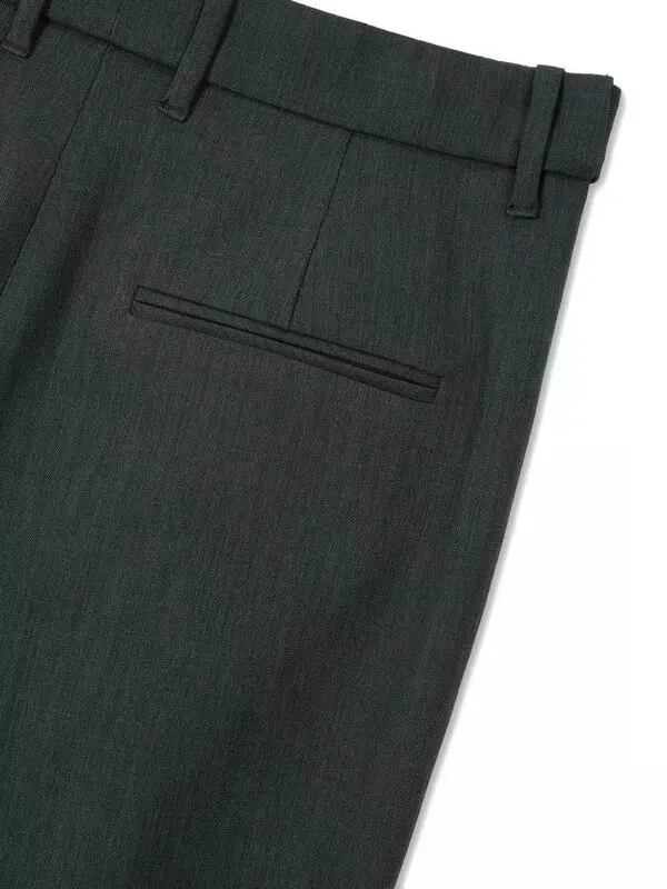 STUDIO TOMBOY Button-fastening Pleated Trousers
