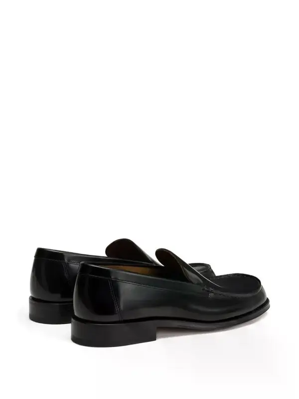 LEMAIRE Square-toe Loafers - Black
