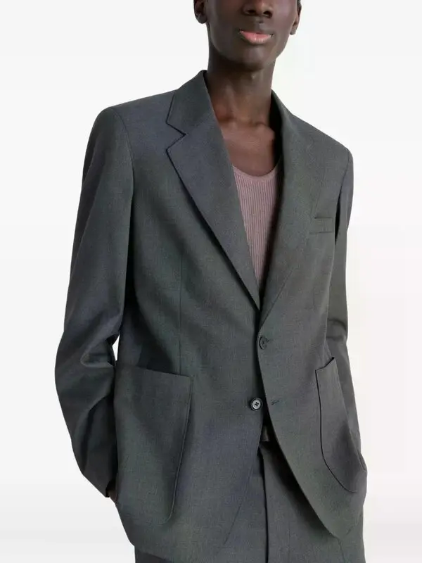 LEMAIRE Tailored Twill Blazer - Grey