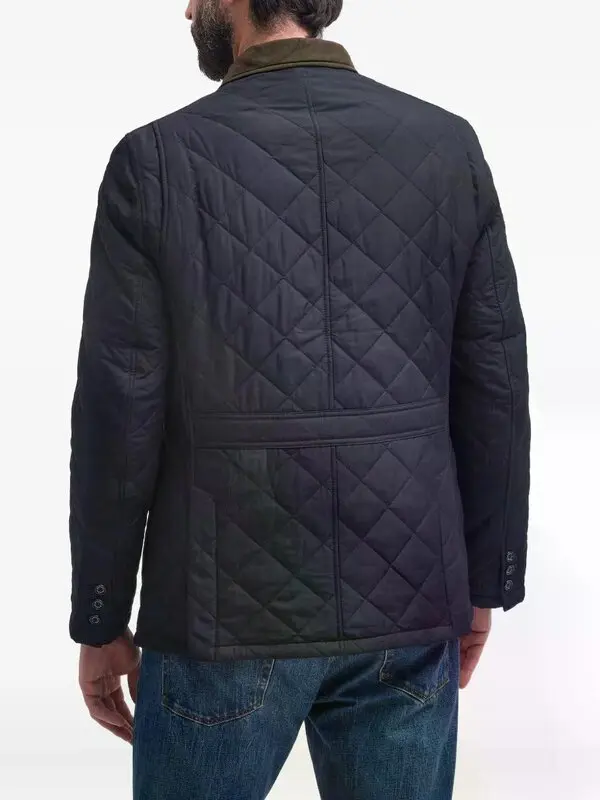 Barbour Lutz Quilted Jacket - Blue