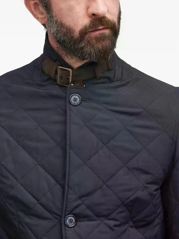 Barbour Lutz Quilted Jacket - Blue