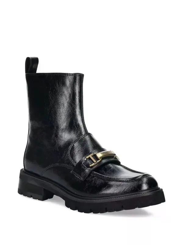 TWINSET Buckle-detail Lug Sole Boots