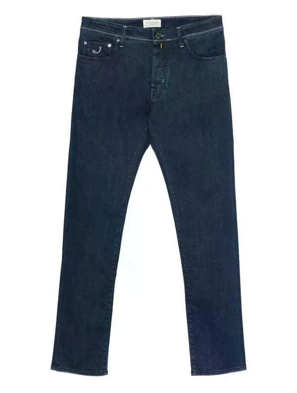 Jacob Cohen Logo-embroidered Jeans