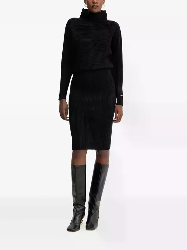 TWINSET Ribbed-knit Dress