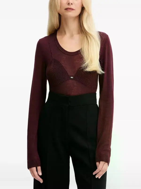 Elisabetta Franchi Ribbed Knitwear