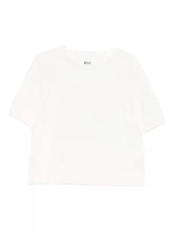 MARGARET HOWELL Raglan-sleeve T-shirt - White