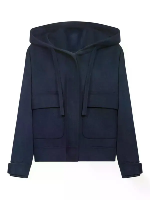 Max Mara Gary Hooded Patch-pocket Coat